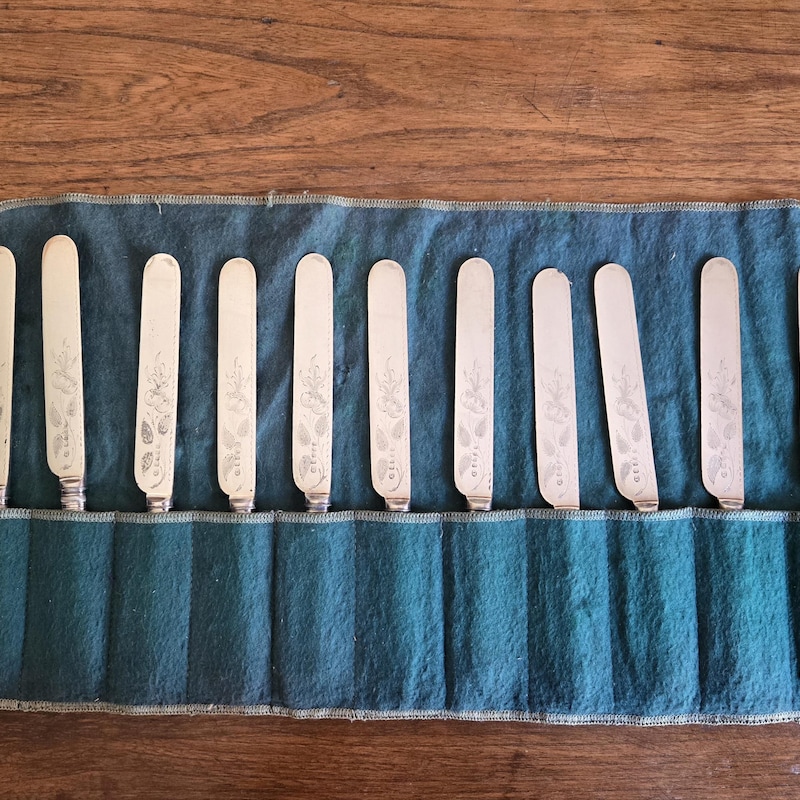 Silver Butter Knives - Etsy Canada