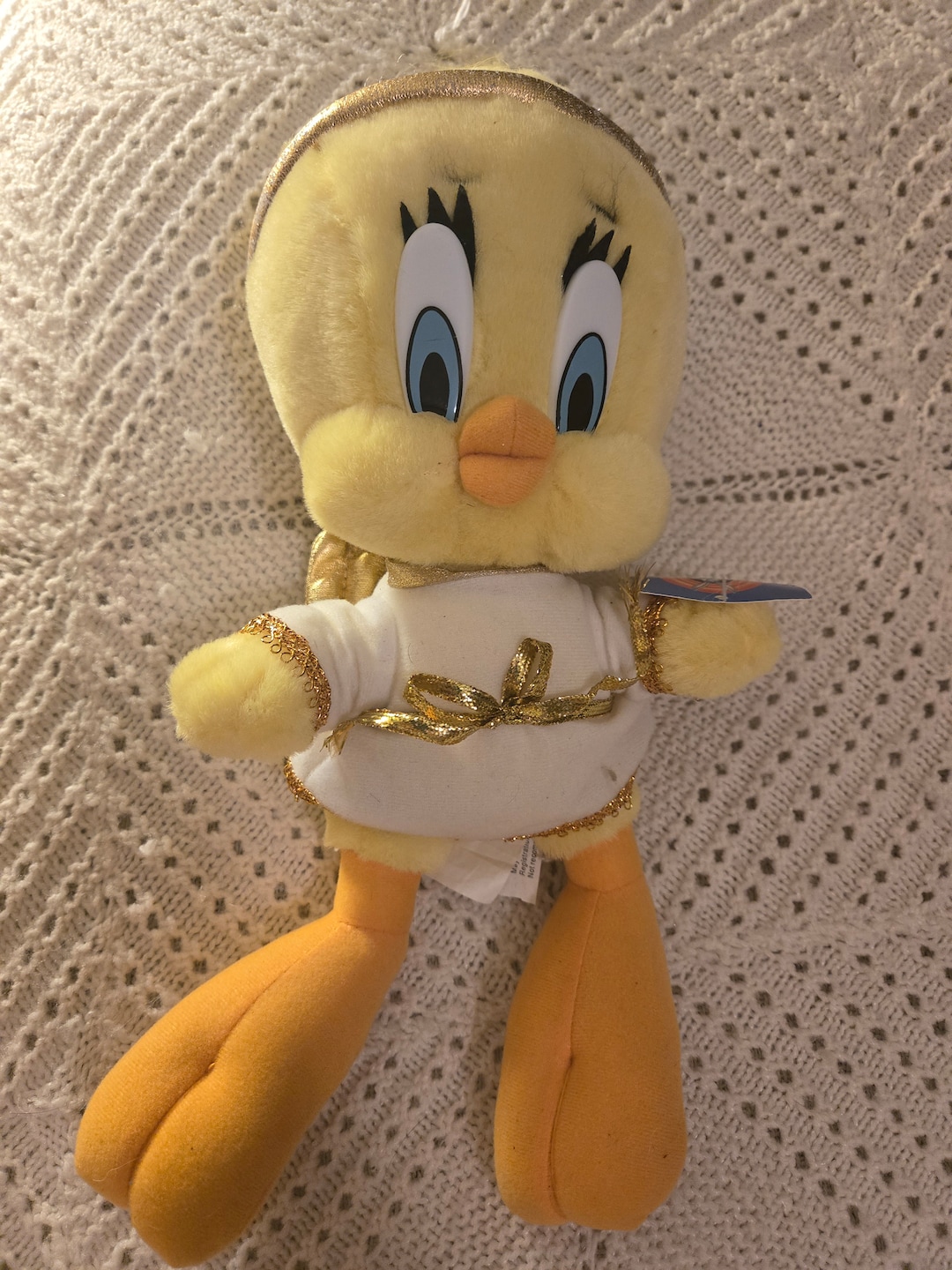 Ace Looney Tunes 11 Inch Tweety Bird Angel Stuffed Toy Pre-owned ...