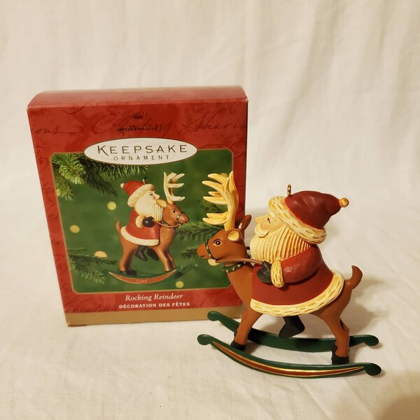 Rocking Reindeer - Etsy