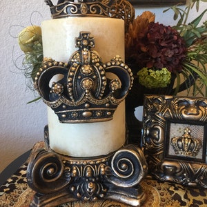 Large Crown Candle Pin - Etsy