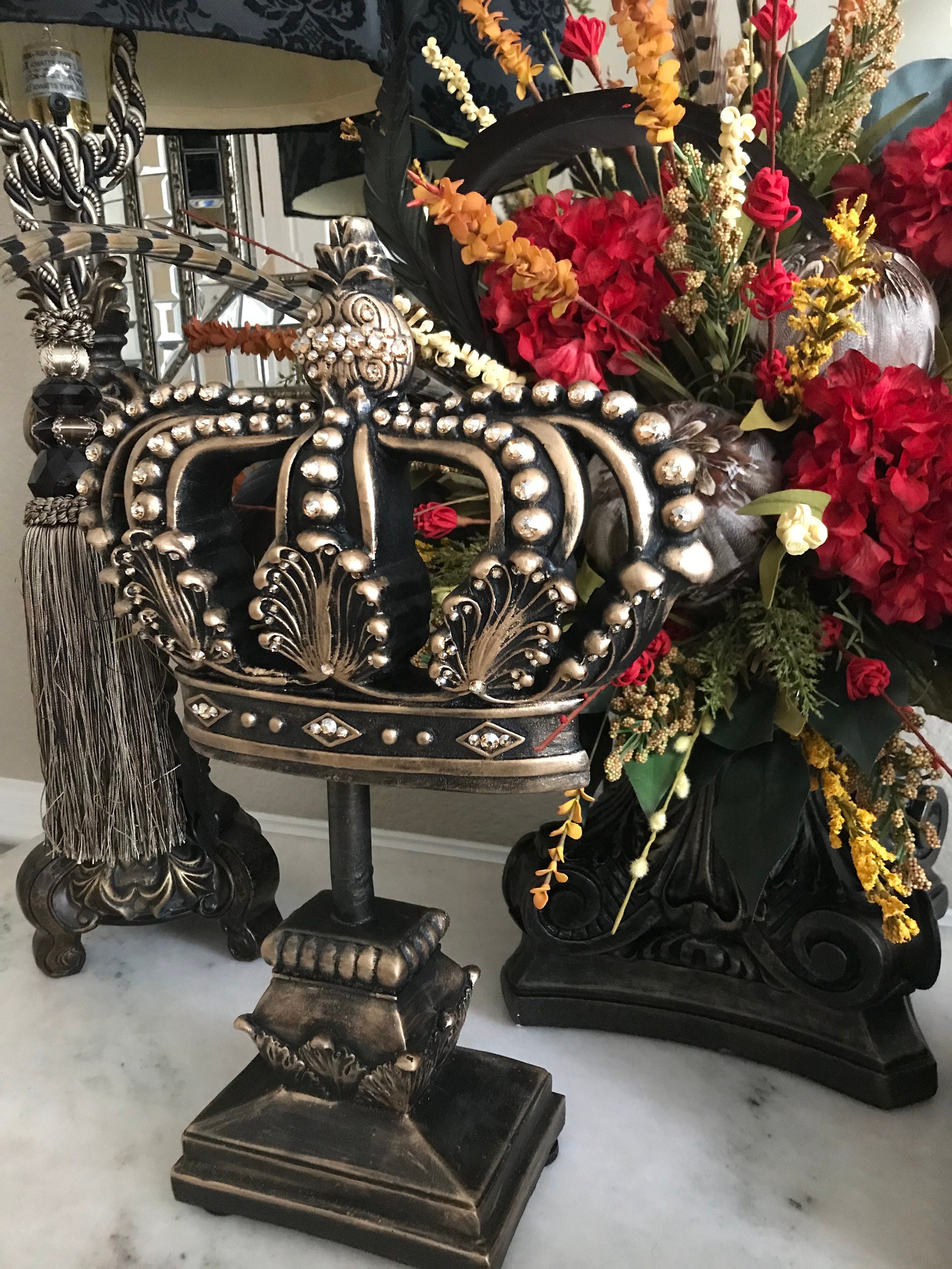 Crown on Stand - Etsy