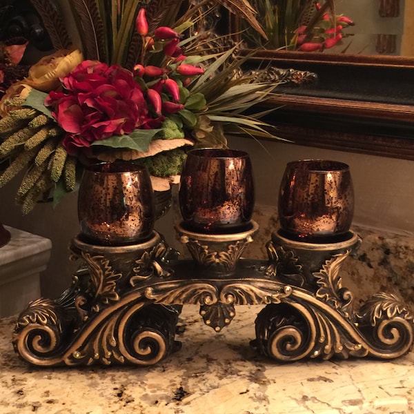 Rustic Candelabra - Etsy
