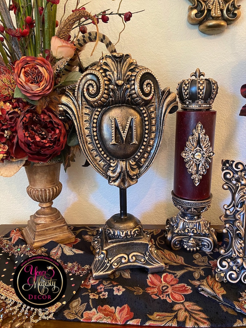 Personalized Shield on Stand - Etsy