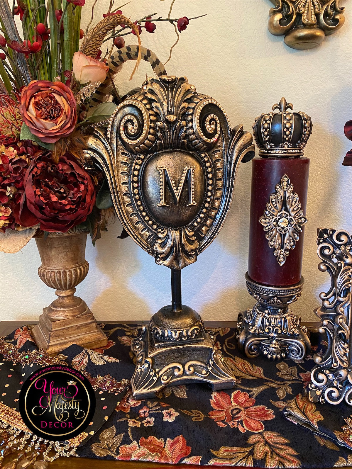 Personalized Shield on Stand | Etsy