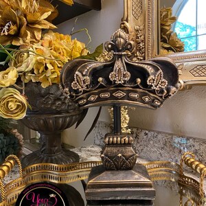 Crown on Stand - Etsy