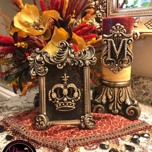 Large Crown Candle Pin | Etsy