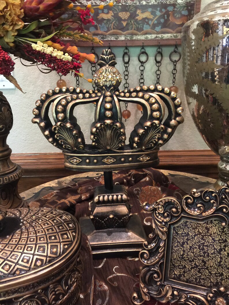 Crown on Stand - Etsy