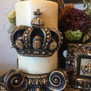 Large Crown Candle Pin - Etsy
