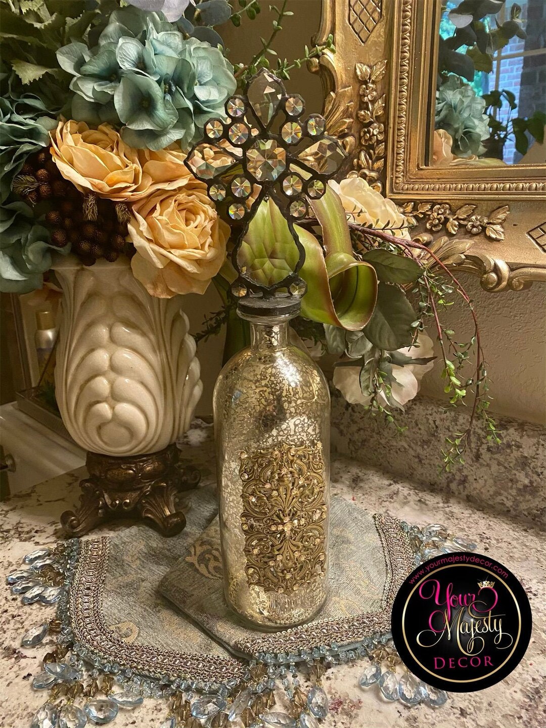 Mercury Cross Bottle - Etsy