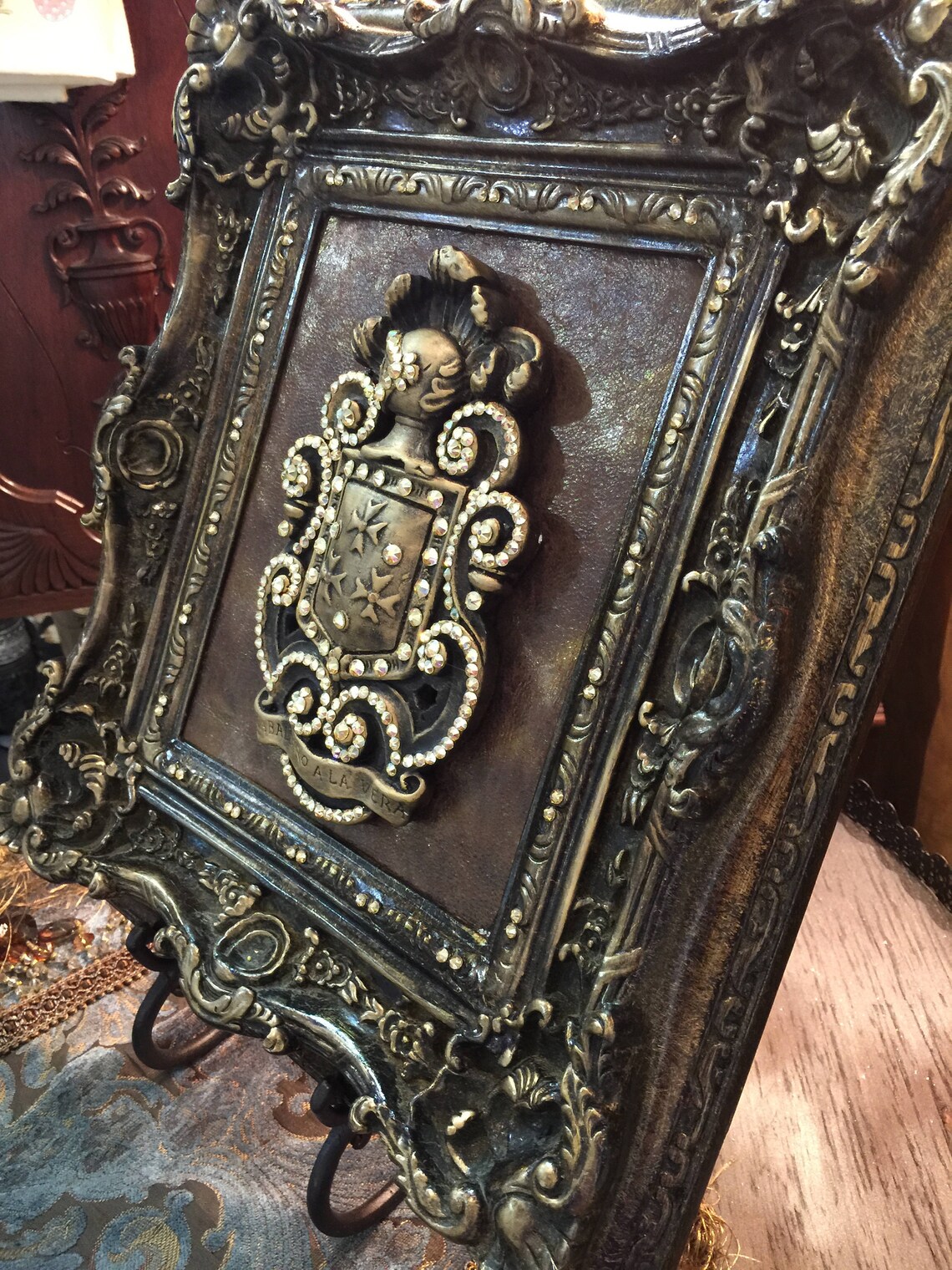 Frame W Knight Shield - Etsy