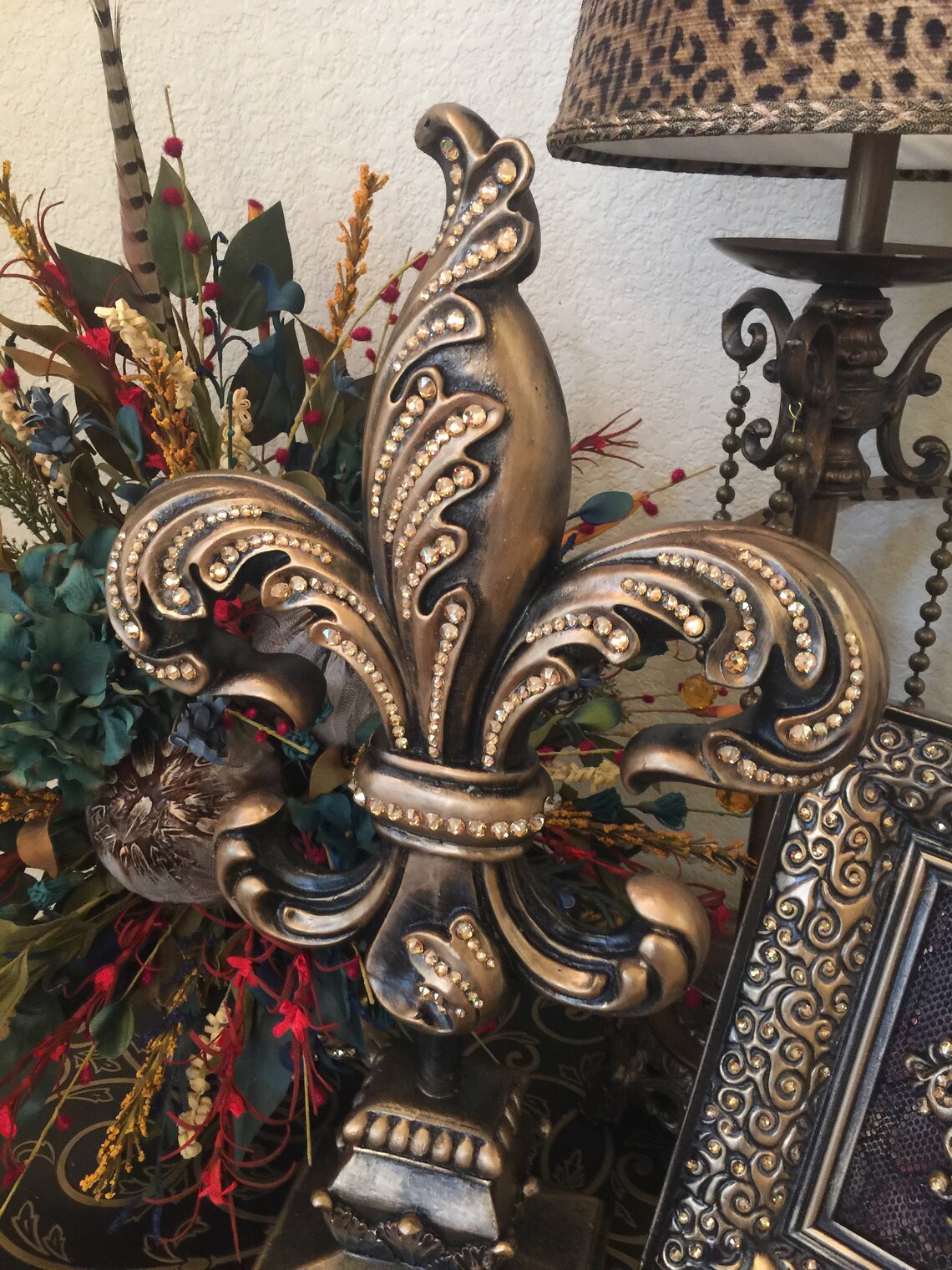 Fancy Fleur on Stand - Etsy