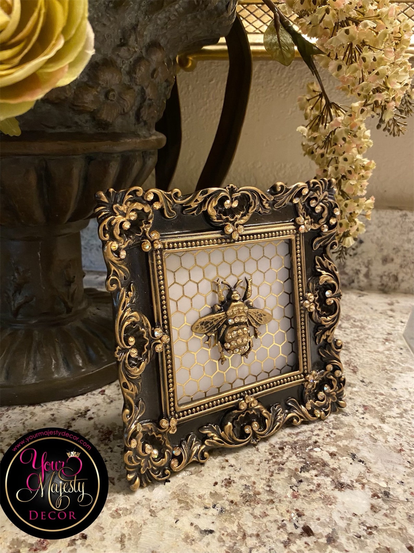 4 X 4 Queen Bee Frame - Etsy