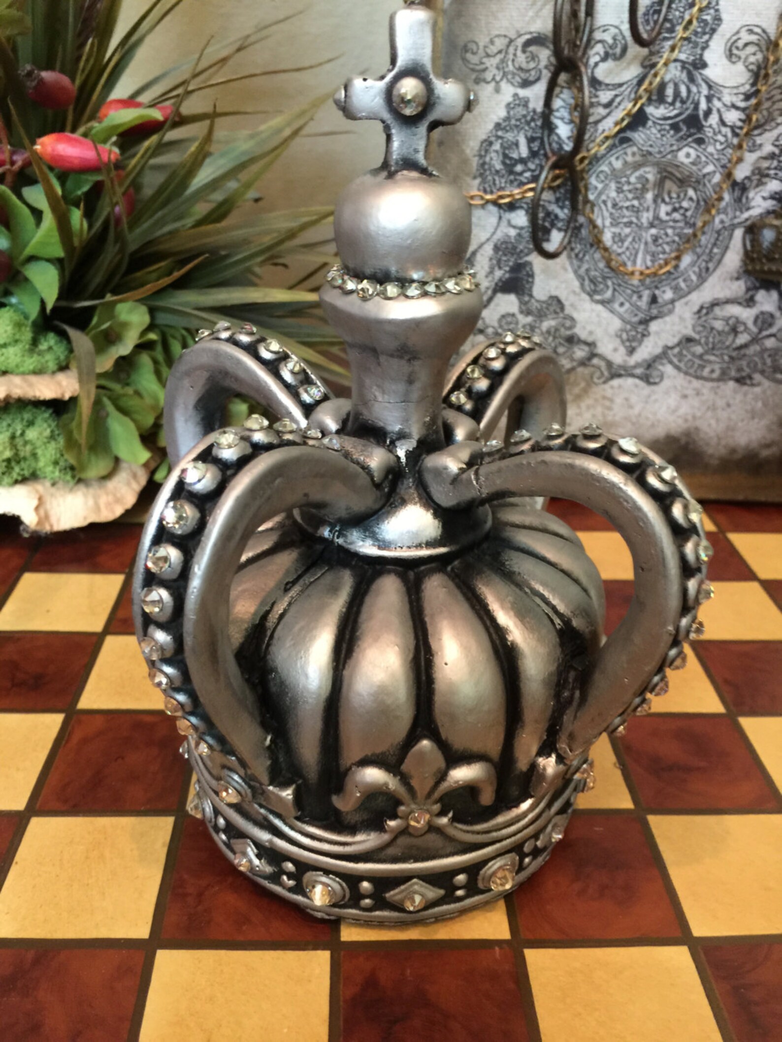 SILVER Crown - Etsy