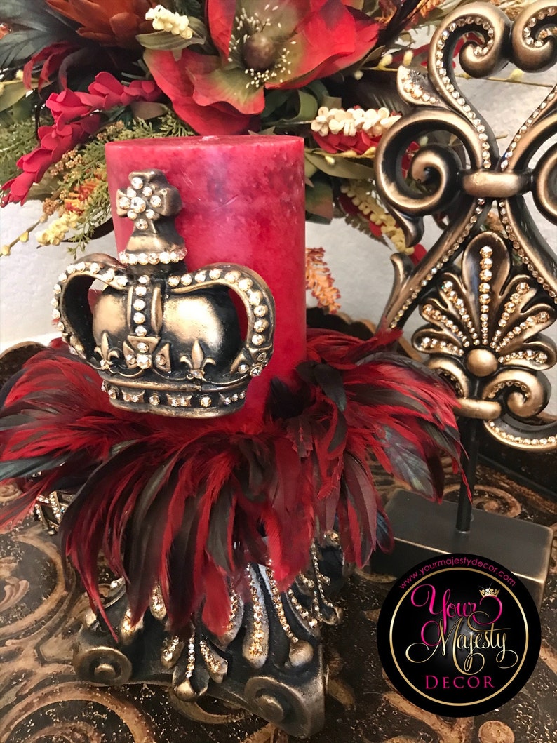 Chunky Crown Candle Pin - Etsy