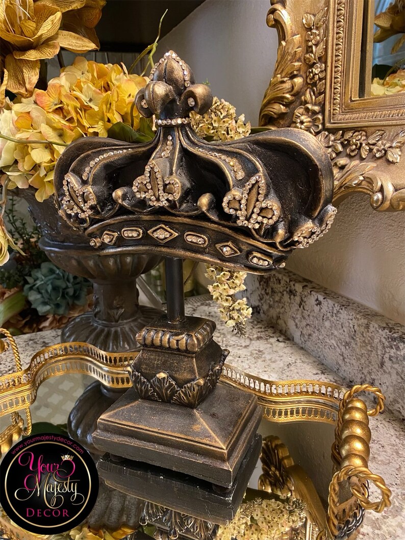 Crown on Stand - Etsy