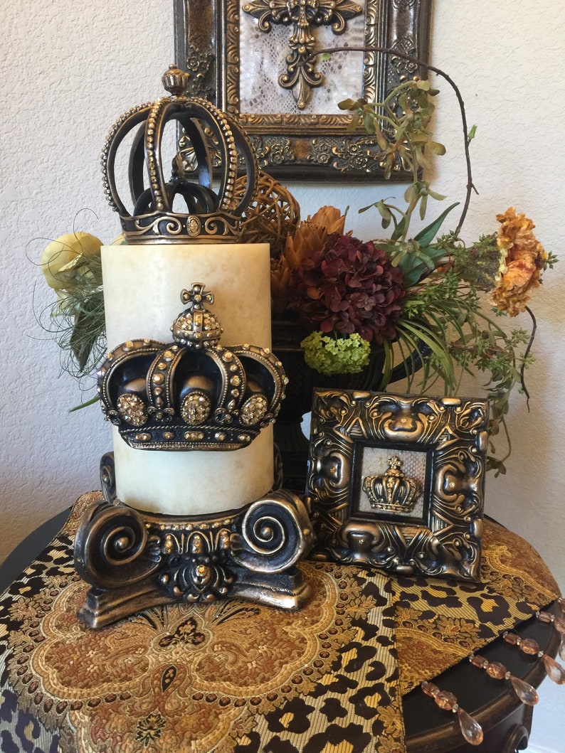 Large Crown Candle Pin - Etsy