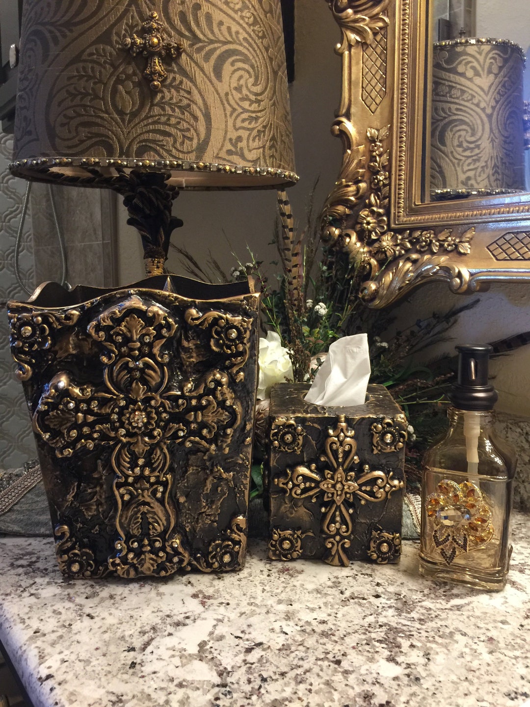 Cross Bathroom Decor - Etsy