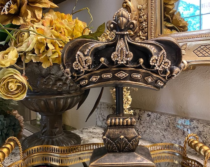 Crown on Stand - Etsy