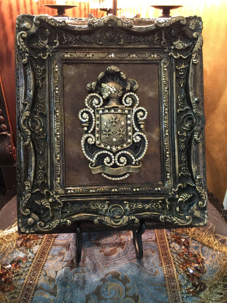 Frame W Knight Shield - Etsy