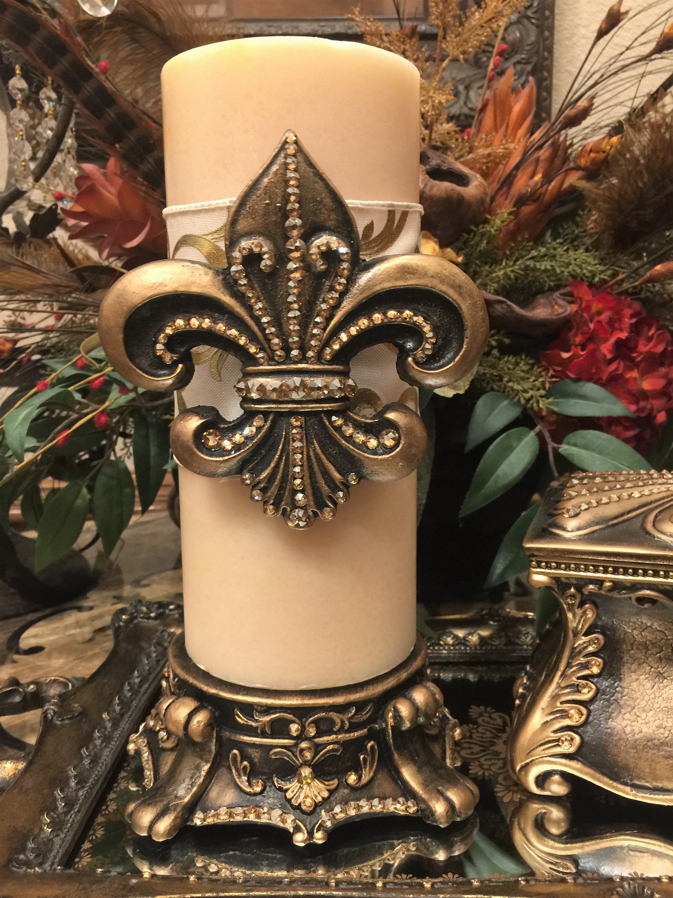 Fleur Candle Pin | Etsy