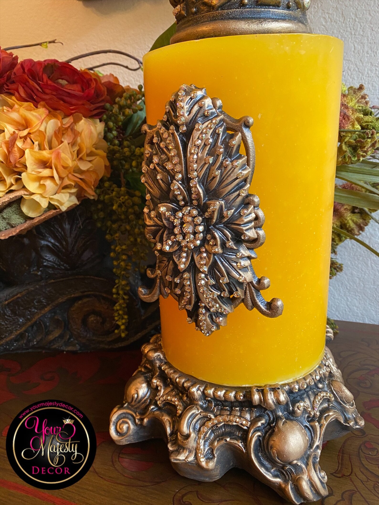 Medallion Candle Pin - Etsy