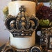 Large Crown Candle Pin - Etsy