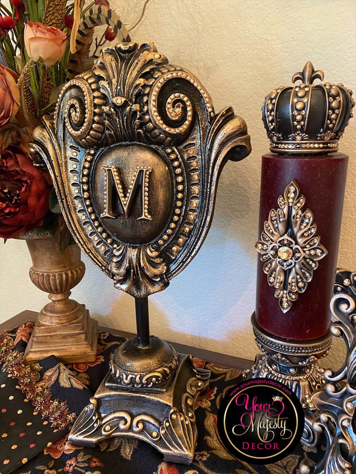 Personalized Shield on Stand - Etsy