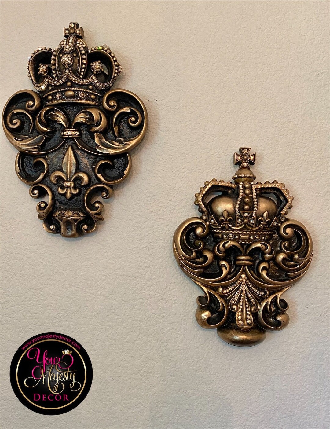 Crown Wall Shield - Etsy