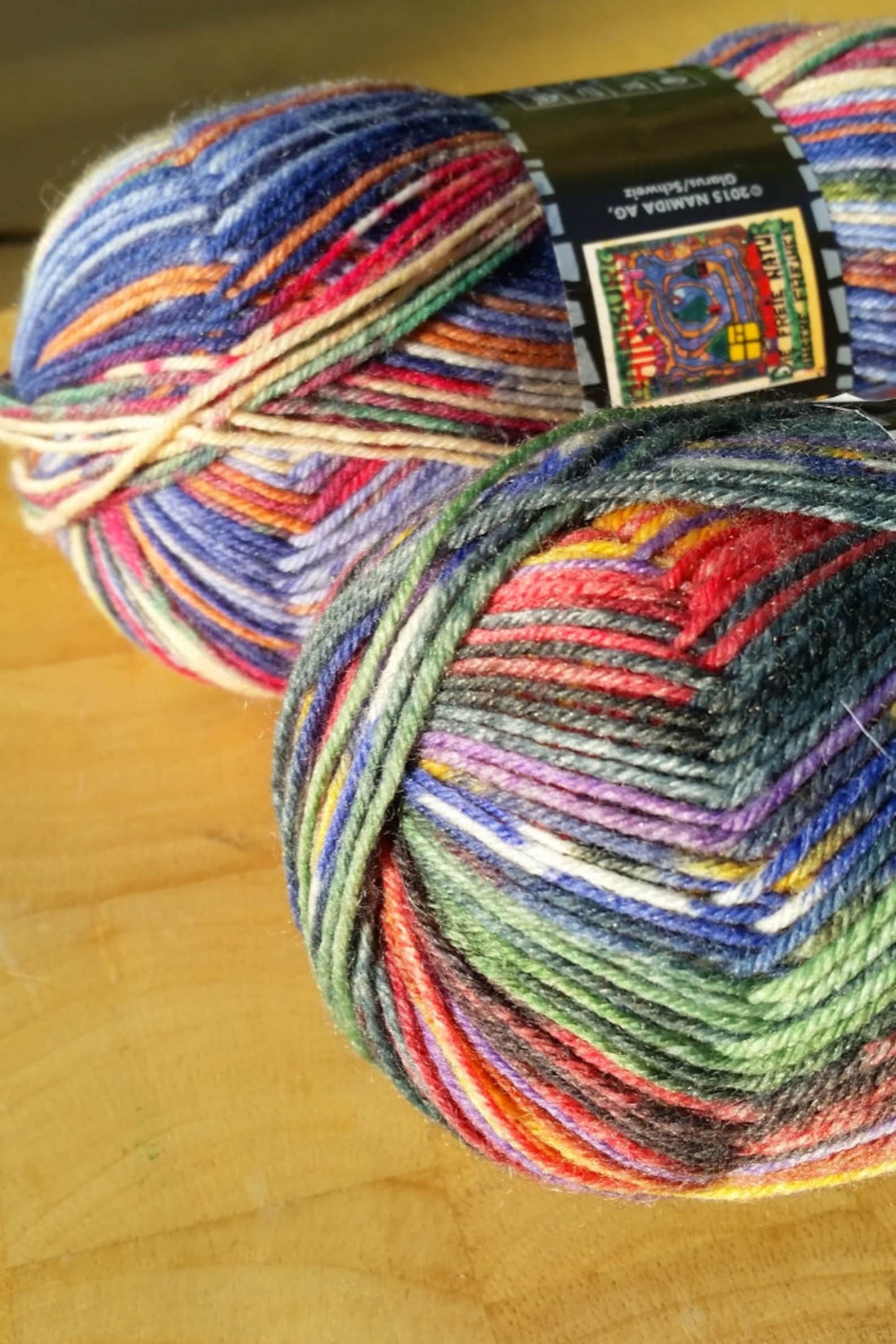 Opal Sock Yarn HUNDERTWASSER 4 Ply 100g 425 Mts Wool - Etsy Australia
