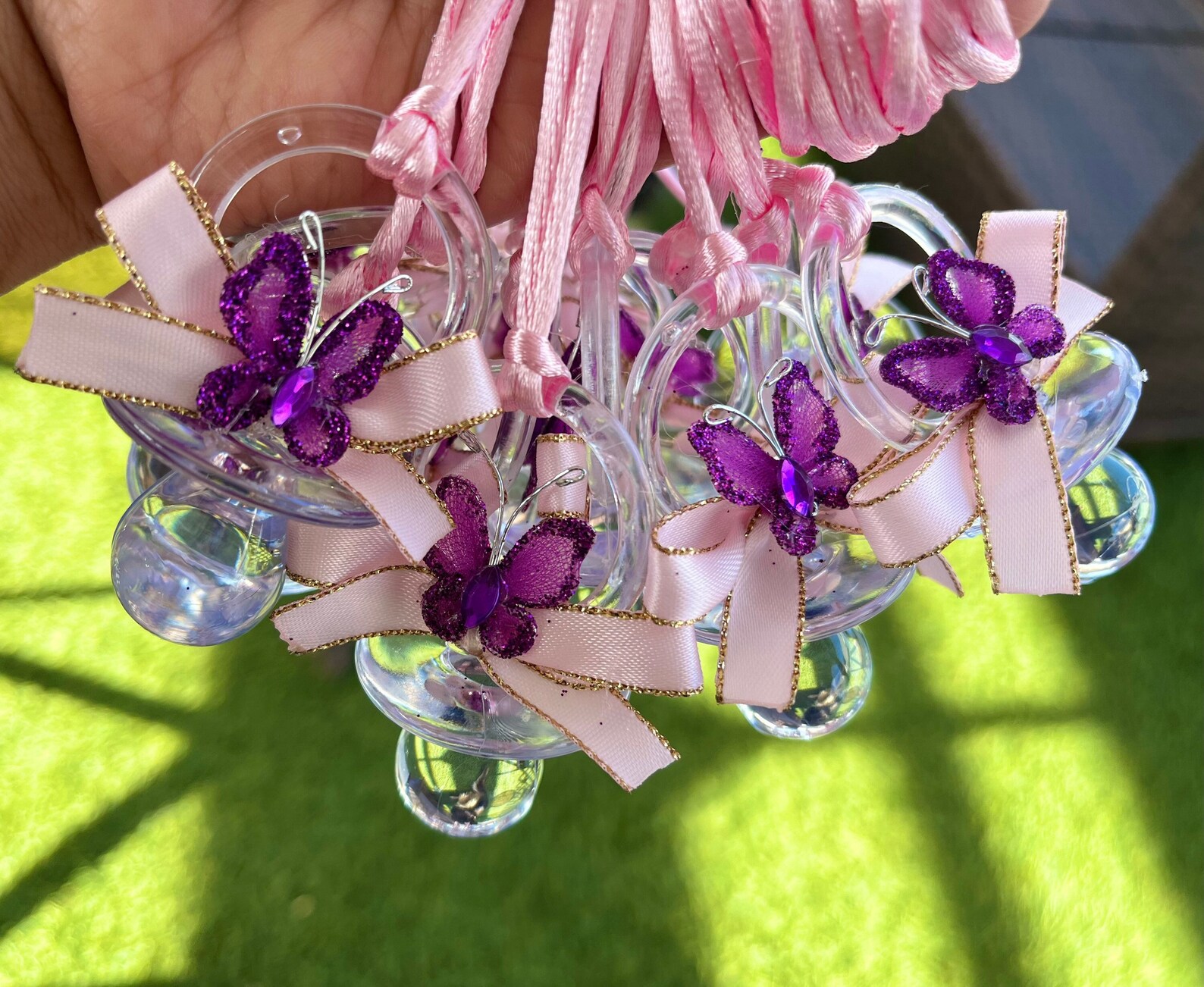 24 Baby Shower Butterfly Pacifiers Butterfly Baby Shower - Etsy