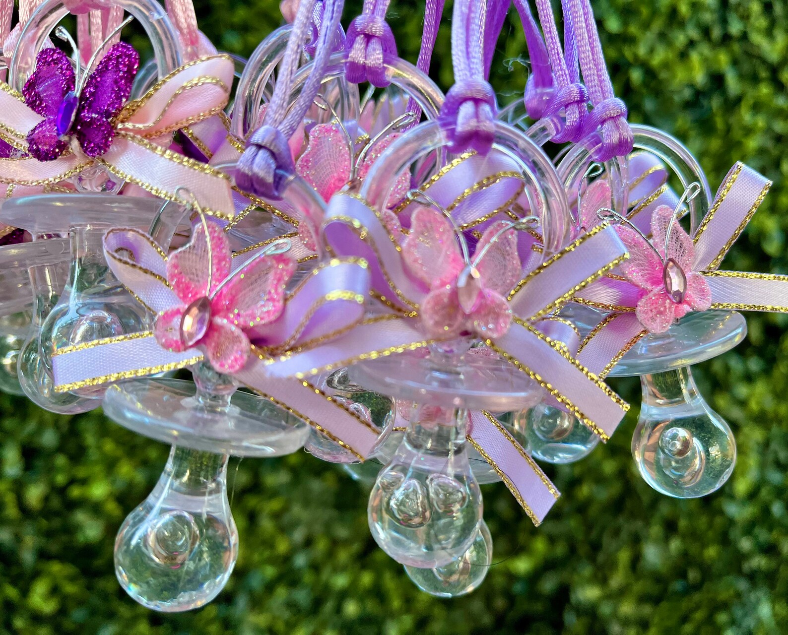 24 Baby Shower Butterfly Pacifiers Butterfly Baby Shower - Etsy
