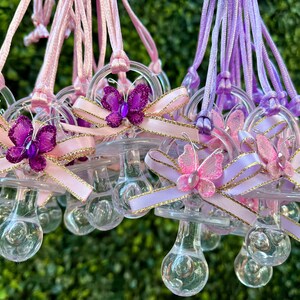 24 Baby Shower Butterfly Pacifiers Butterfly Baby Shower - Etsy