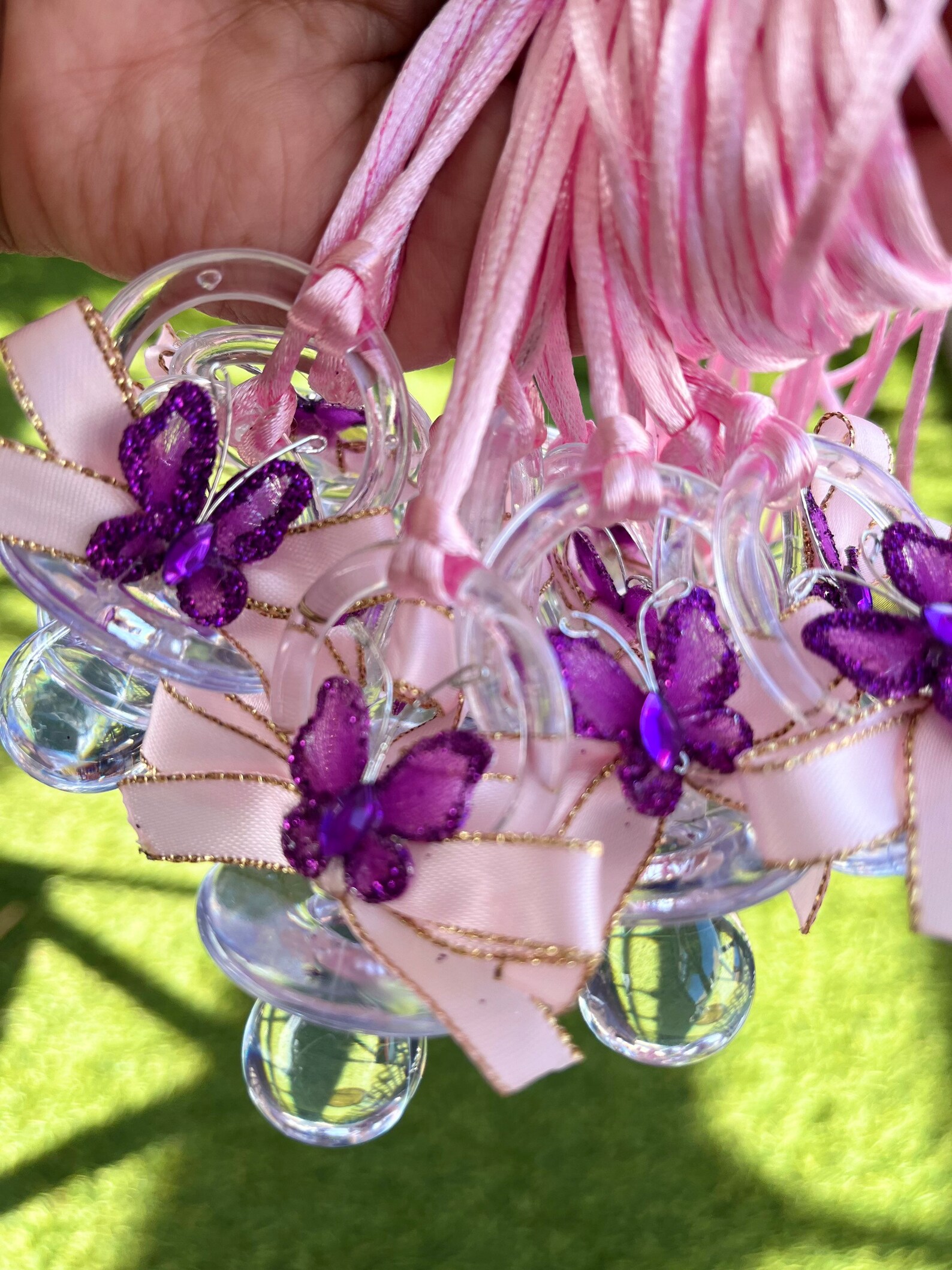24 Baby Shower Butterfly Pacifiers Butterfly Baby Shower - Etsy