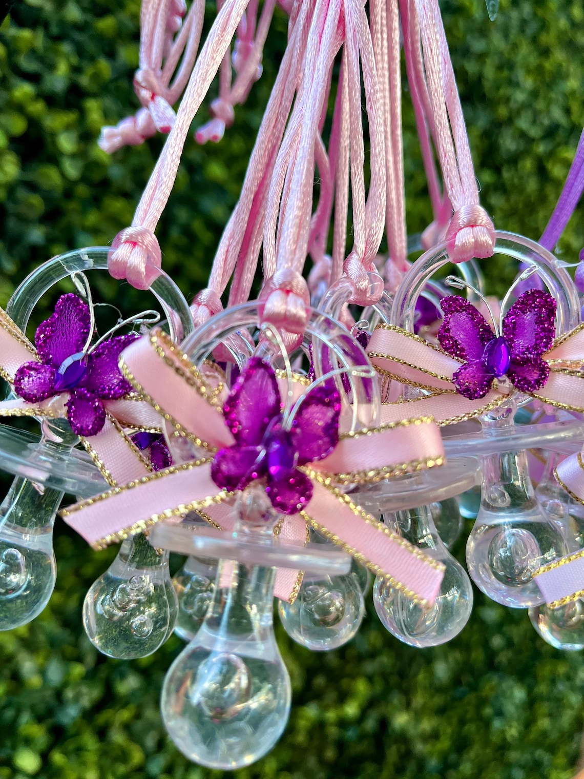 24 Baby Shower Butterfly Pacifiers Butterfly Baby Shower - Etsy