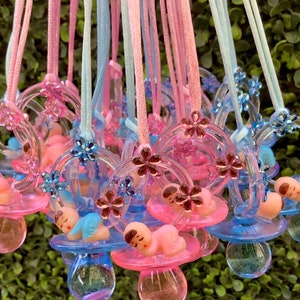 24 Pacifier Game Favor | Pacifier Game | Don’t Say Baby | Baby Shower ...