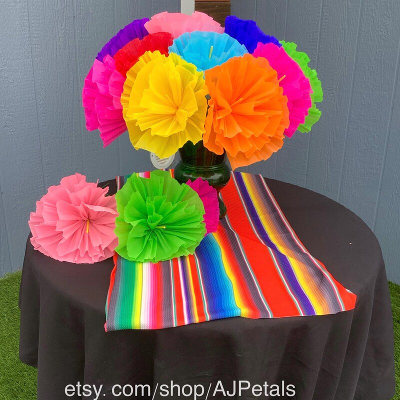 Mexican Paper Flowers - Etsy