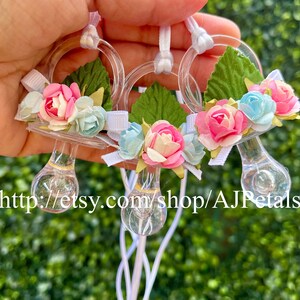24 Boho Floral Baby Shower Pacifiers/boho Baby Shower/greenery - Etsy