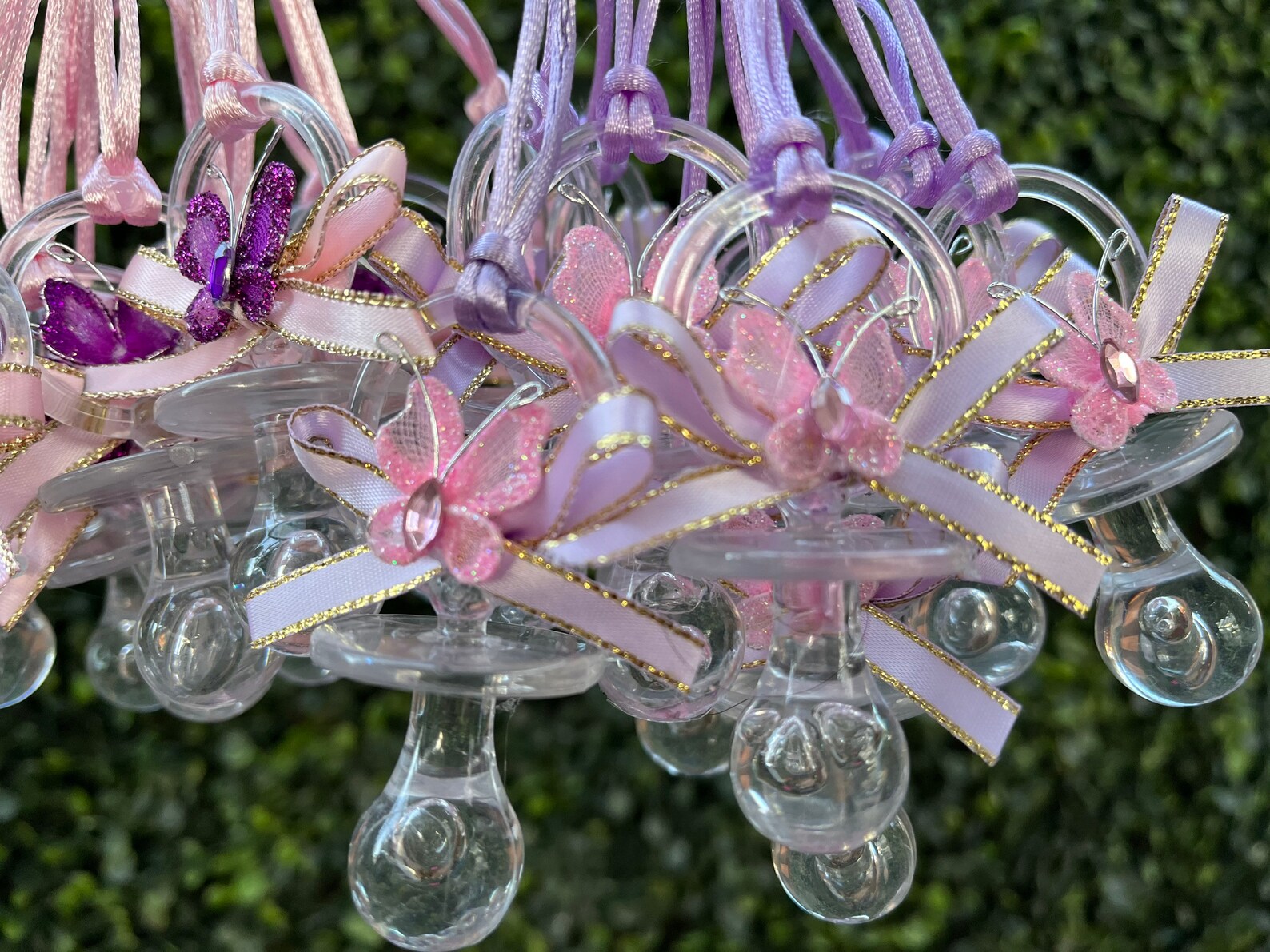 24 Baby Shower Butterfly Pacifiers Butterfly Baby Shower - Etsy