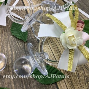 24 Boho Garden Baby Shower pacifiers/Boho Baby Shower/Greenery | Etsy