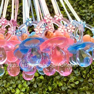 24 Pacifier Game Favor | Pacifier Game | Don’t Say Baby | Baby Shower ...
