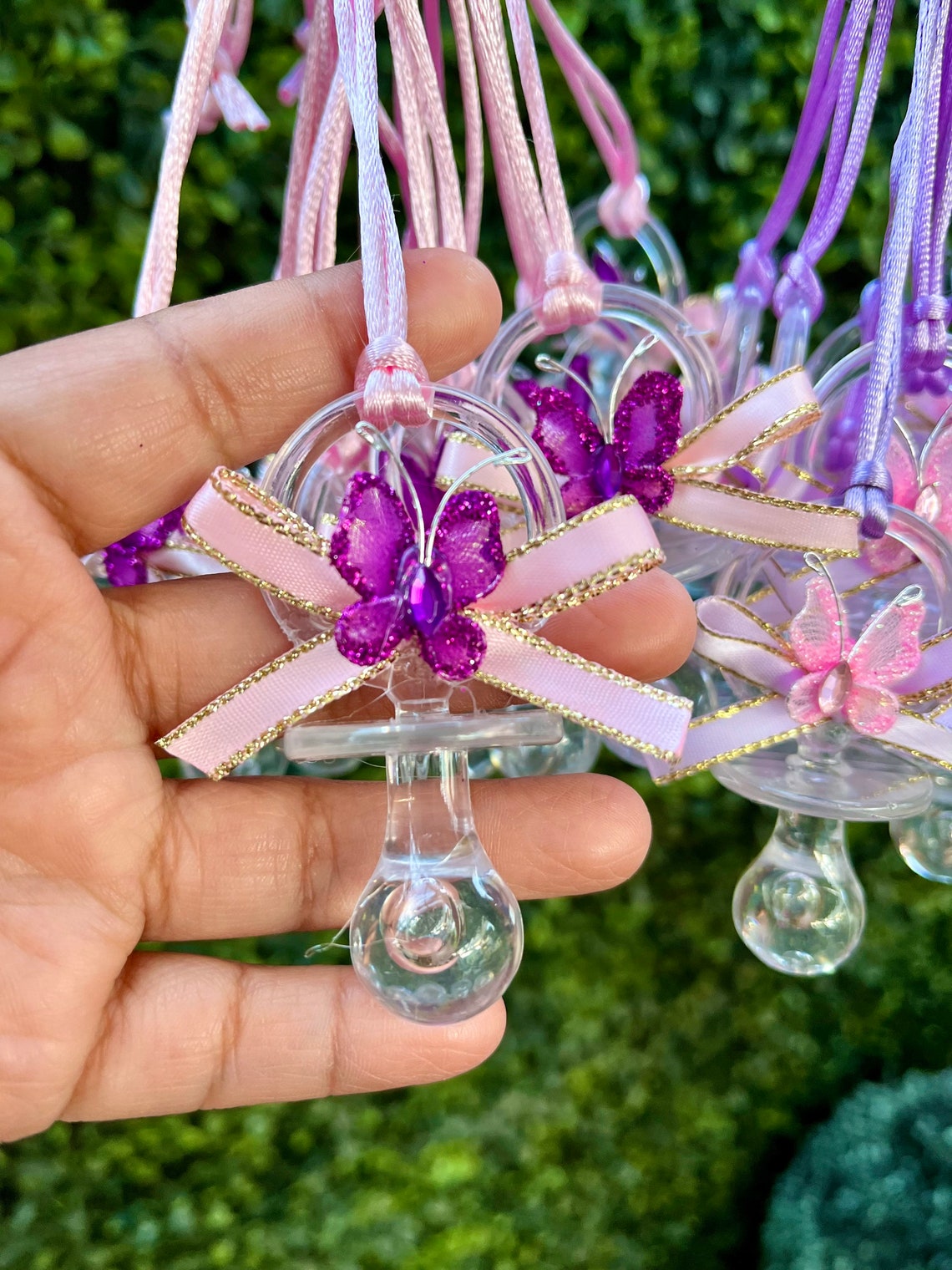 24 Baby Shower Butterfly Pacifiers Butterfly Baby Shower - Etsy