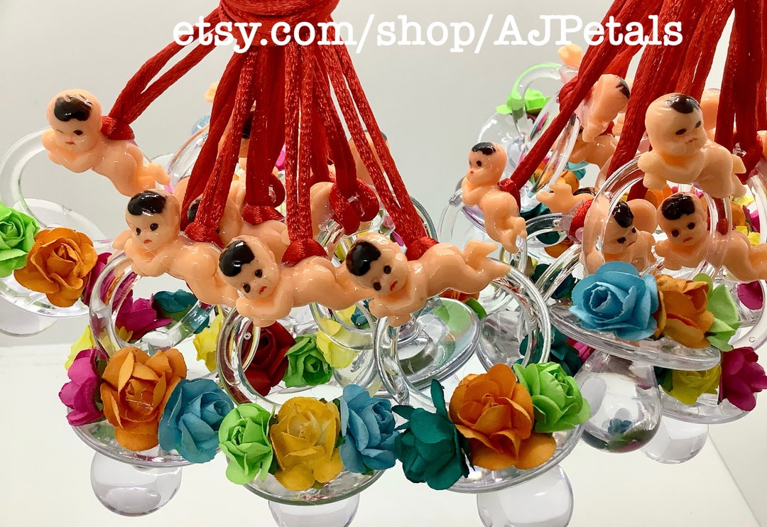 Fiesta Baby Shower Favors: Colorful Pacifiers, Mexican Theme (24 Pieces ...