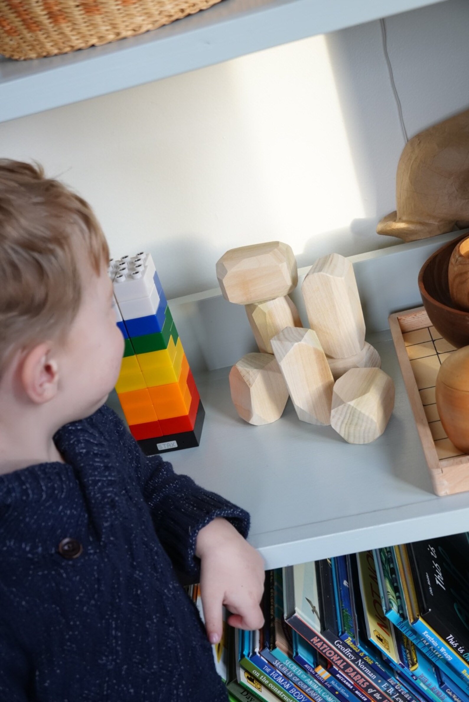 Toddler Blocks, Blocks, Natural Blocks, Adult Fidget, Building Blocks ...