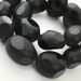 Black Agate, Graduated Beads, Black Agate Beads, Matte Beads, Frosted ...