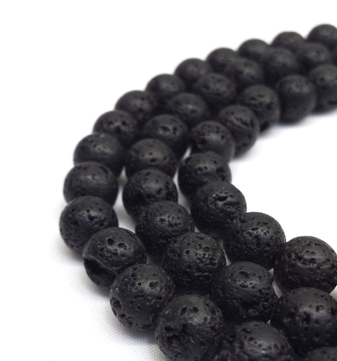 Lava Beads, 8mm Lava Beads, 8mm Beads, 8mm Gemstone Beads, Lava Rock ...