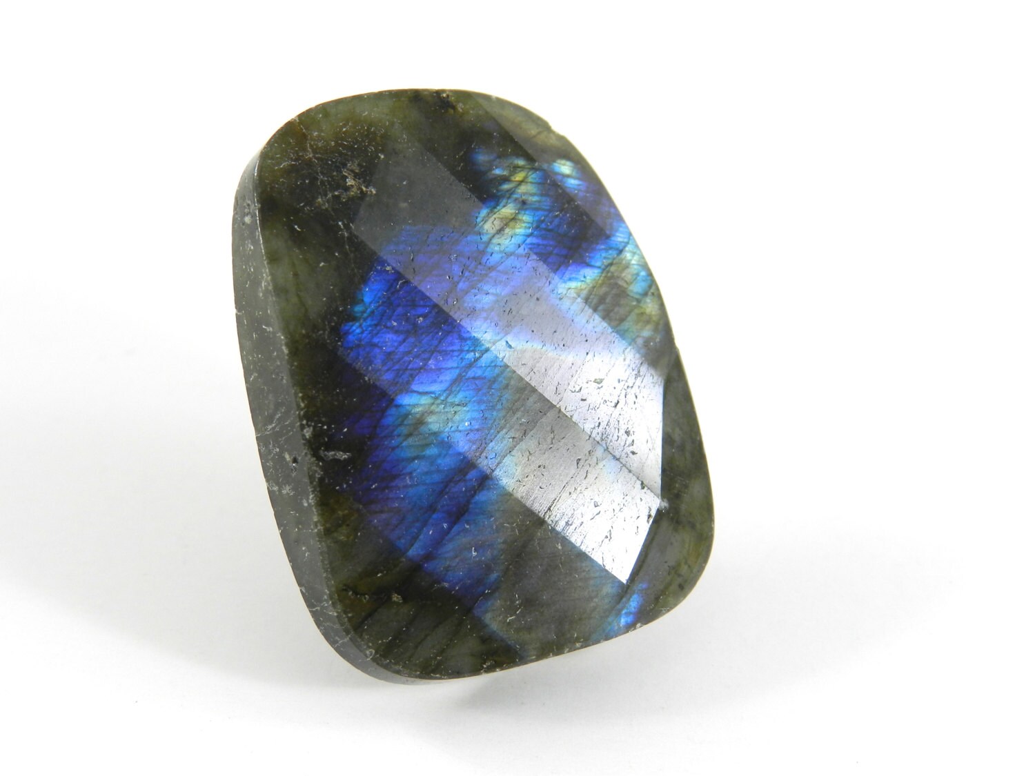 Labradorite Pendant Labradorite Stone Labradorite Faceted | Etsy