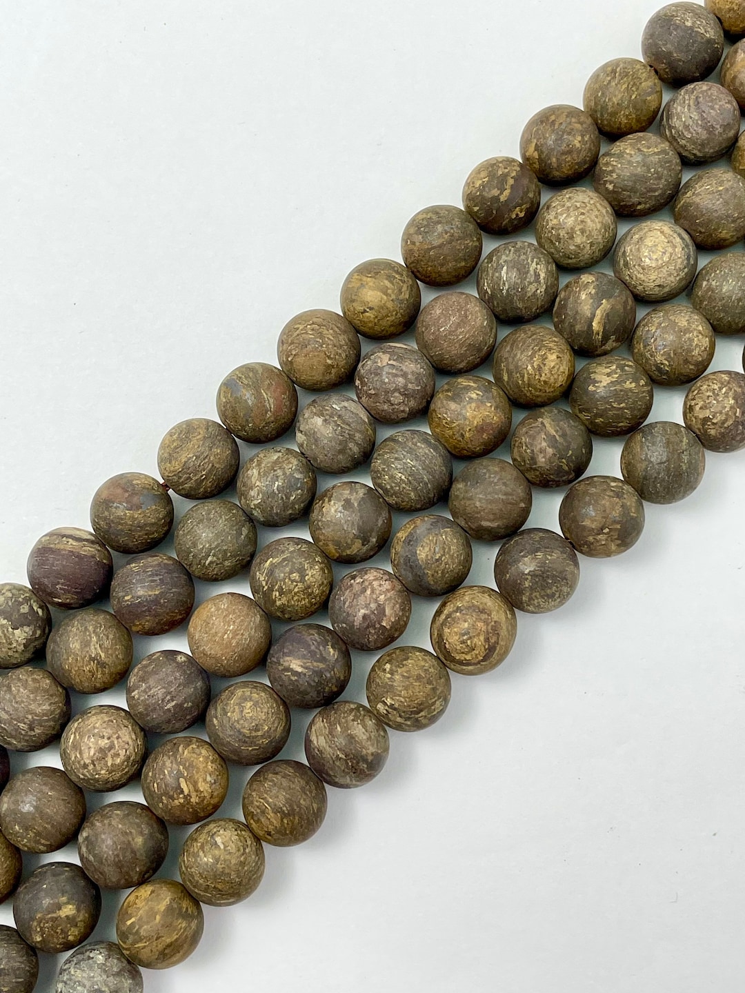 8mm Bronzite Beads, Matte Beads, 8mm Beads, Frosted Beads, Gemstone ...