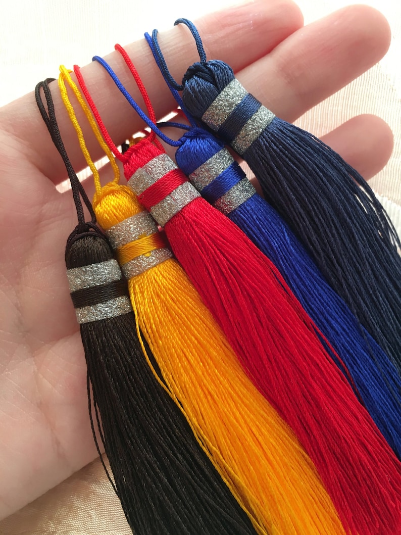 Tassel Silk Thread Tassel Pendant Tassels for Jewelry - Etsy