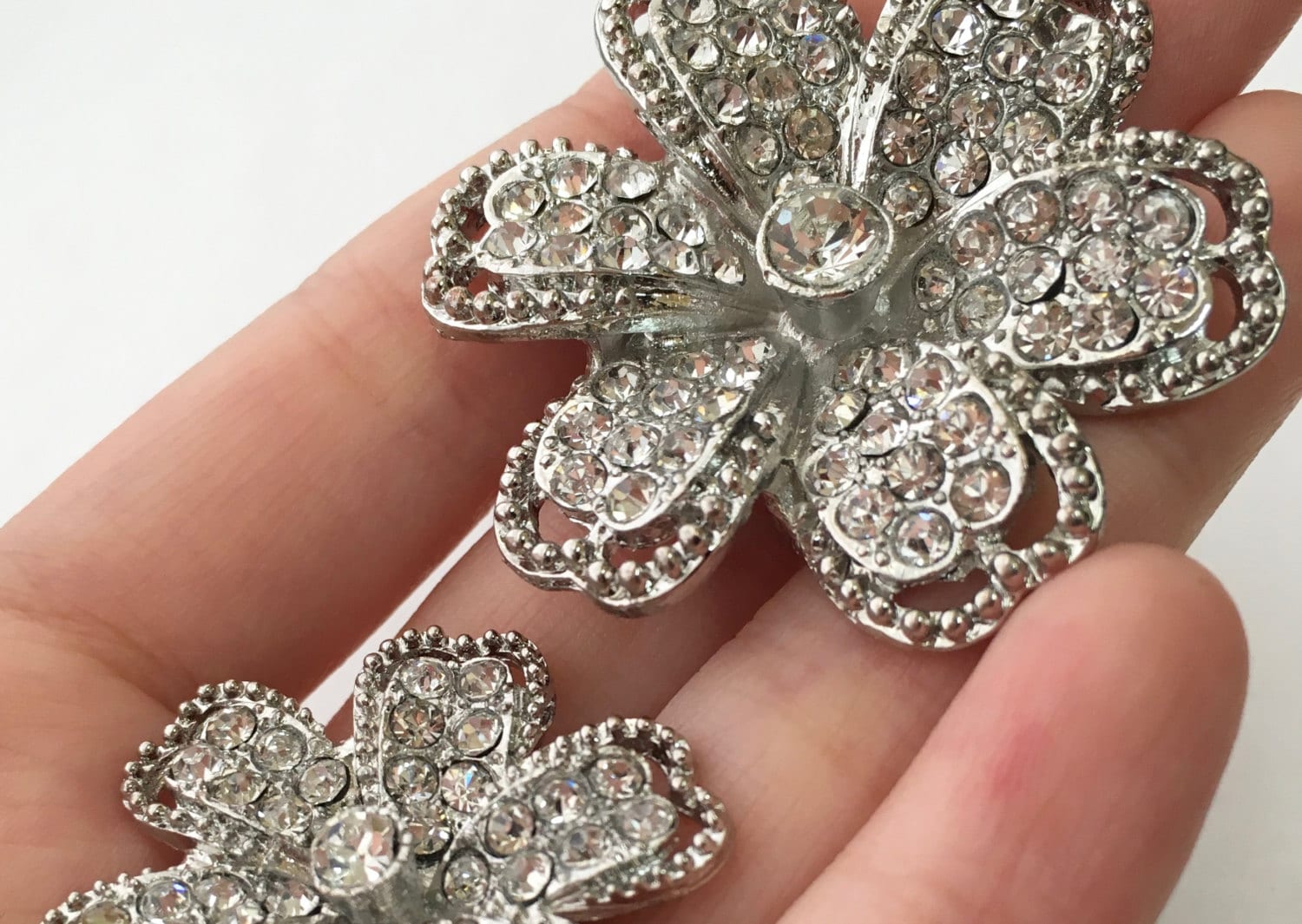 Rhinestone Connectors Bracelet Connectors Rhinestone Charms - Etsy