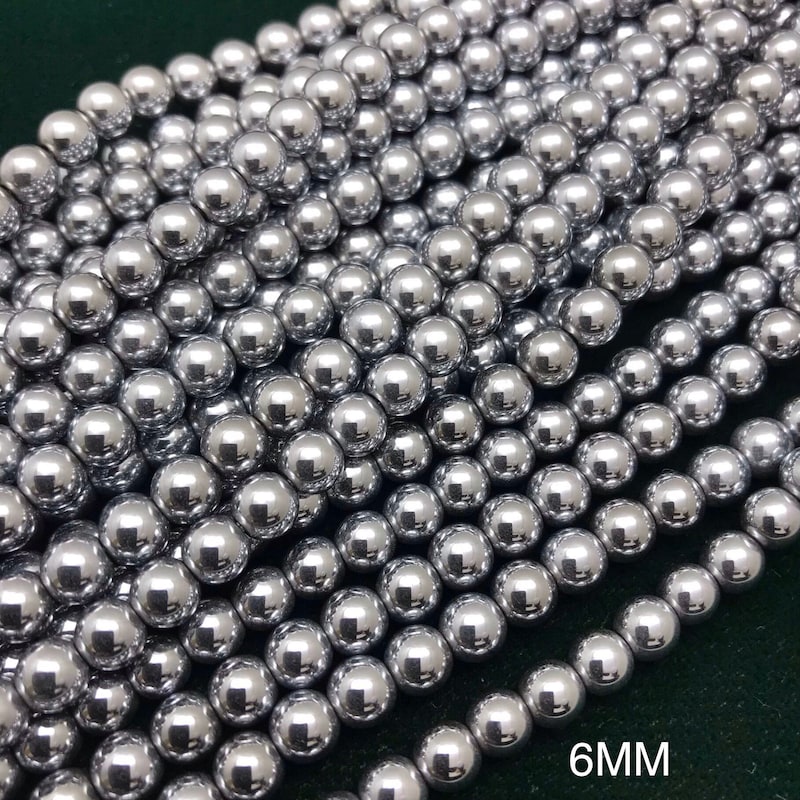 Silver Beads - Etsy